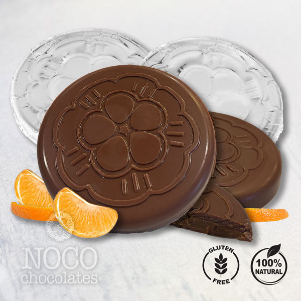 Handcrafted Milk Chocolate Orange Patty | NOCO Chocolate – NOCO Chocolates
